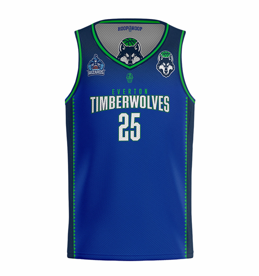 Everton Timberwolves Reversible Playing Singlet – Hoop2Hoop